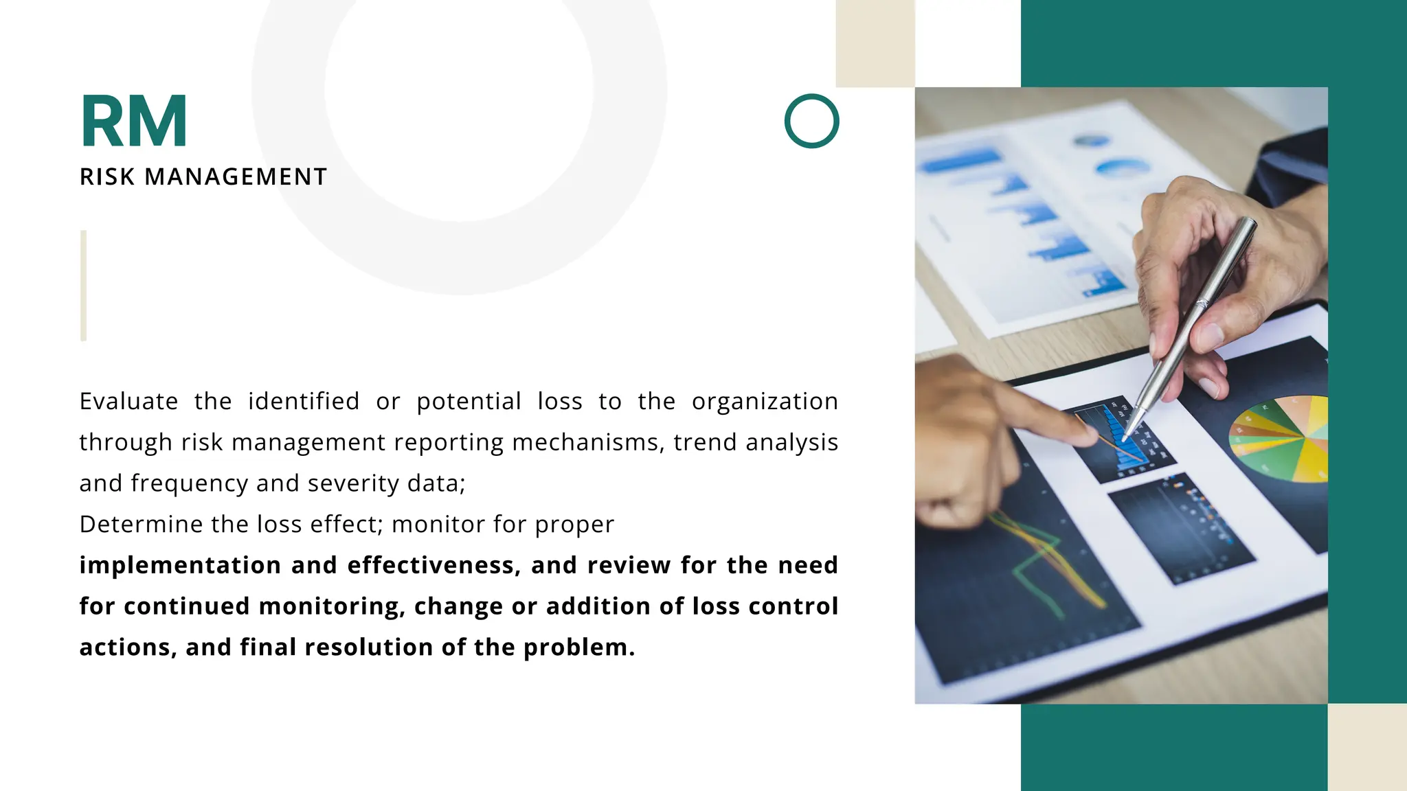 Risk management .. WE WILL SOLVE THE PROBLEMS To understand all about ...