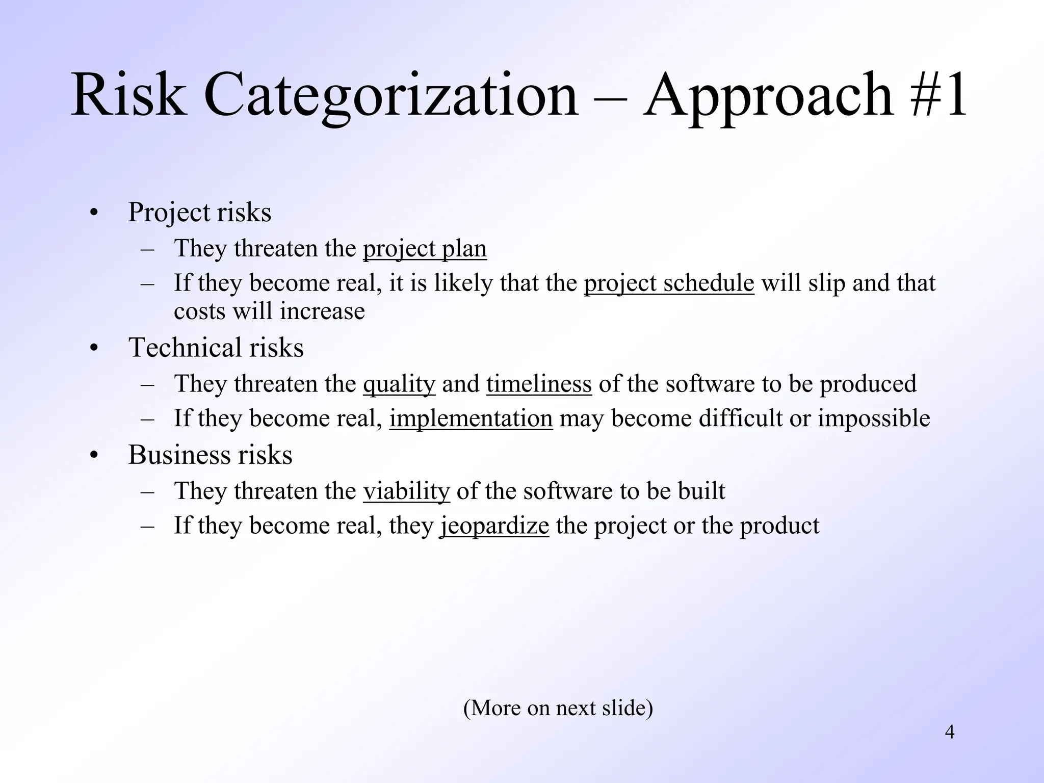 Riskmanagement software Engineering1.ppt
