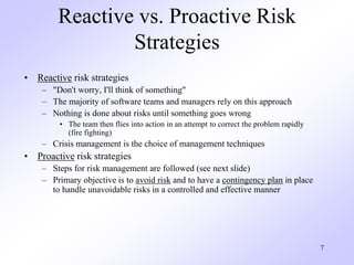 Riskmanagement software Engineering1.ppt