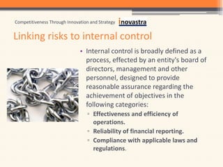 Risk Management And Internal Control In The Changing Econmic Landscape ...