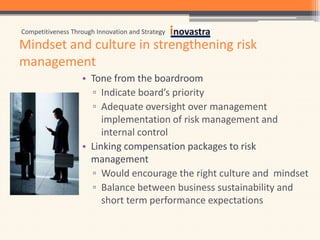 Risk Management And Internal Control In The Changing Econmic Landscape ...
