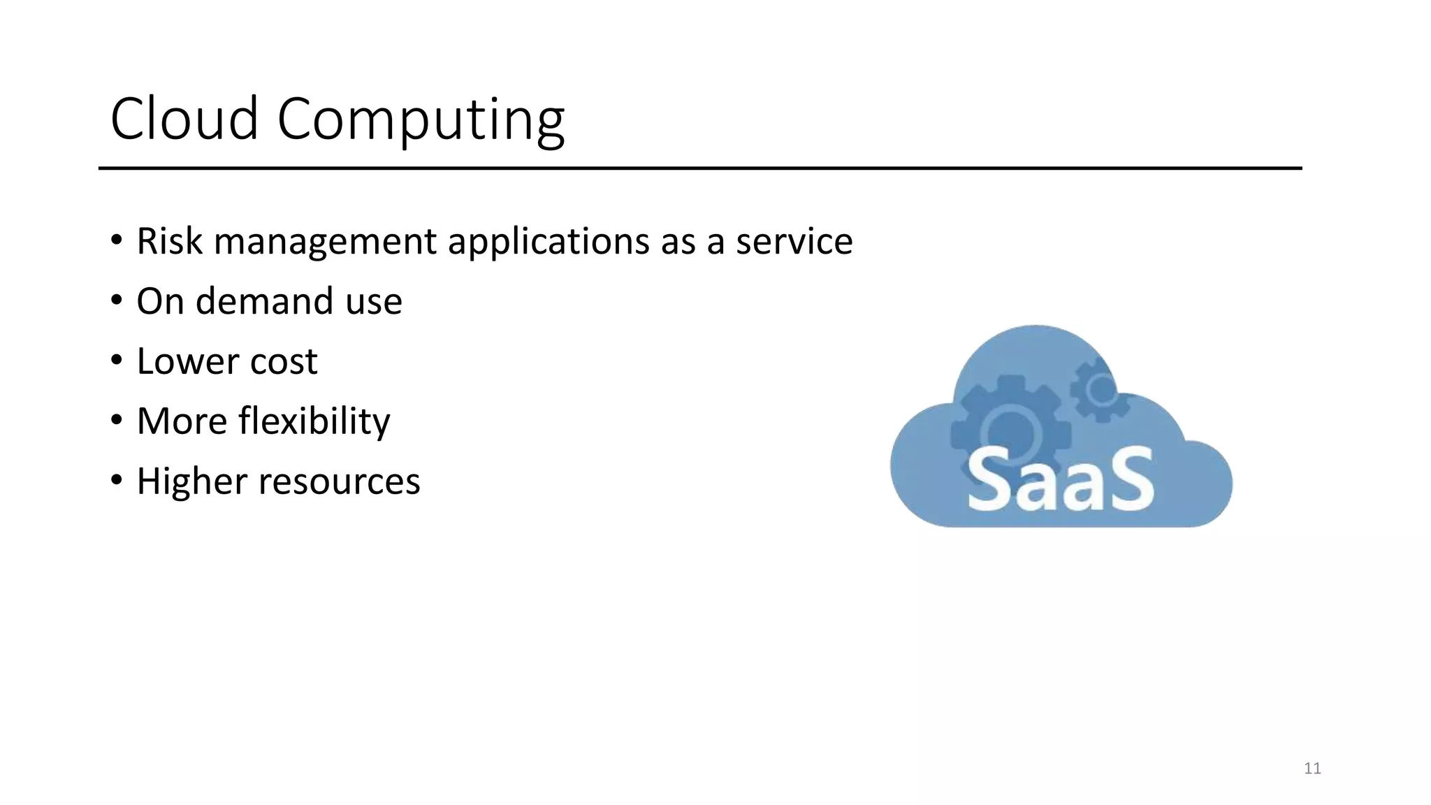 Risk management and IT technologies | PPTX