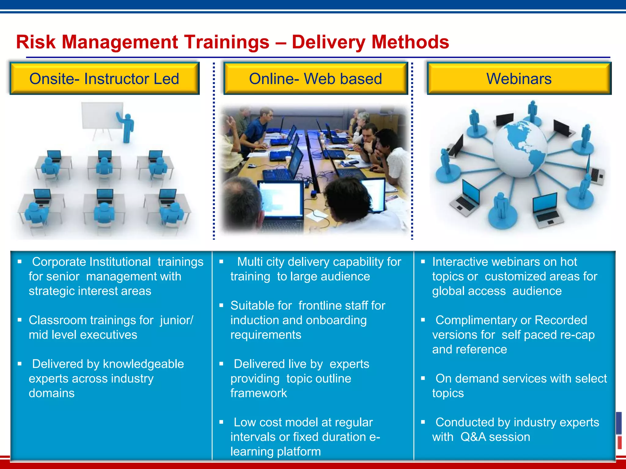 Risk management benchmarking 2013 | PPT