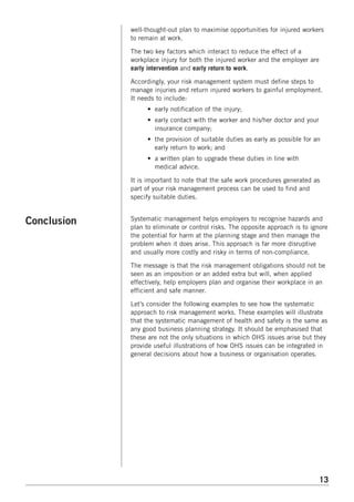 Risk management booklet | PDF