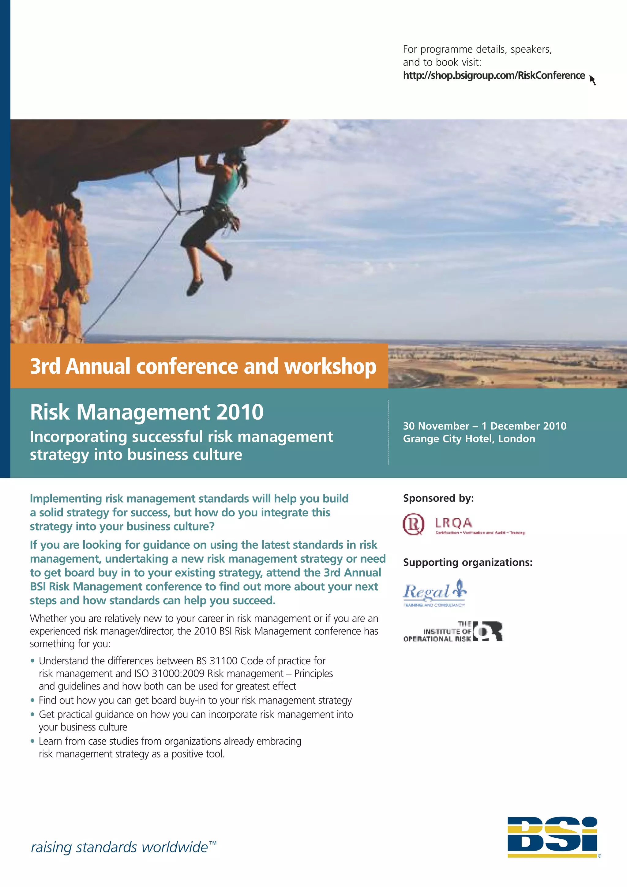 Risk Management Brochure | PDF