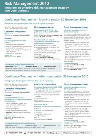 Risk Management Brochure | PDF