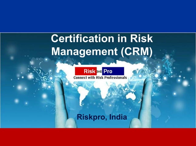 Risk Management Certification | PPT