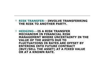 Risk management chpt 2 | PPT