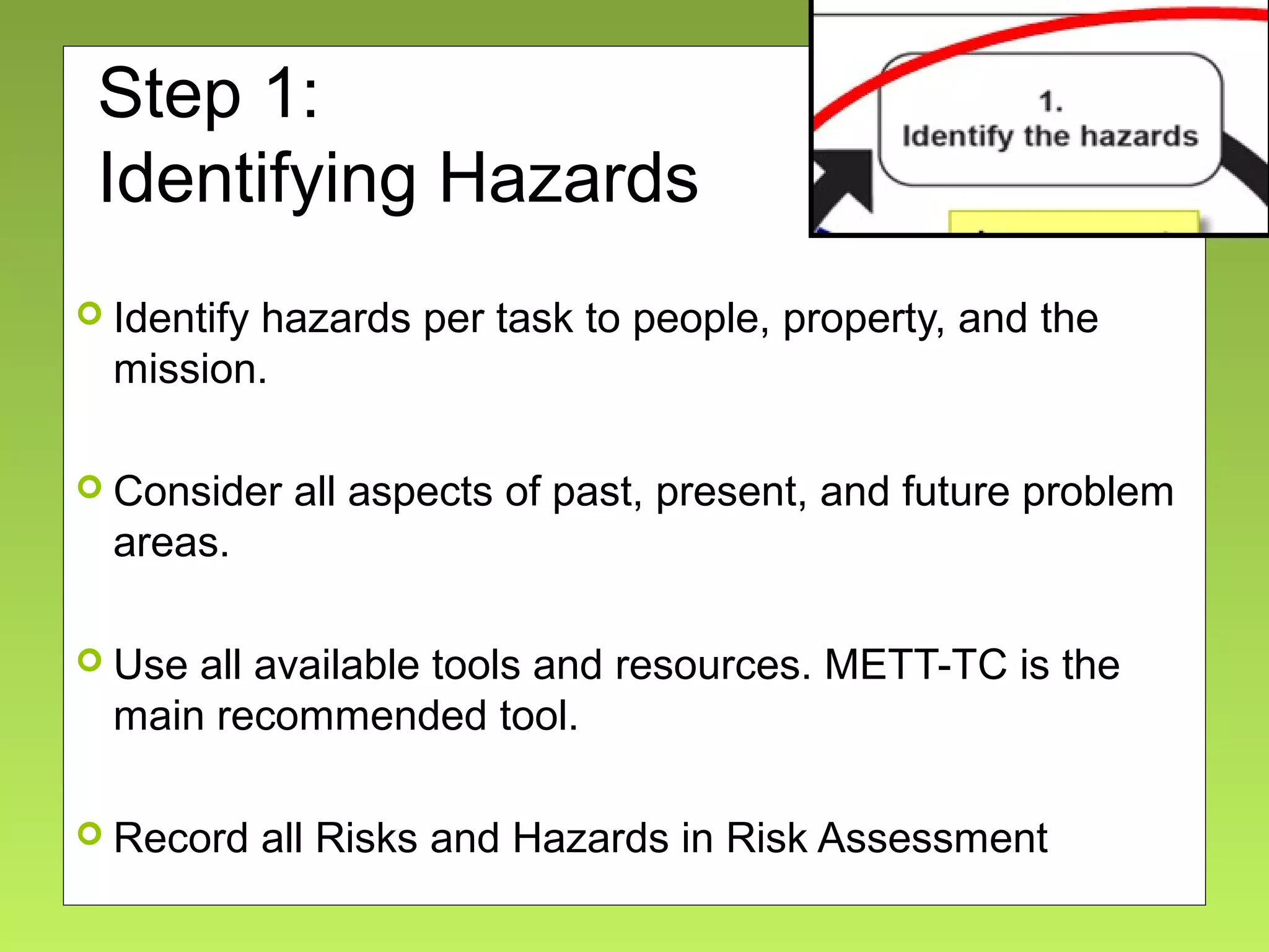 Military + Civilian Best Practices: Risk Management ver 1.1 | PPT