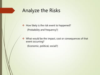 Customs Risk Management PPT.Presentation | PPTX