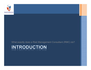 Risk+Management+Consultant+Introduction | PDF