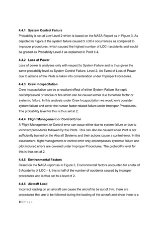 Risk Management Assessement for Loss of Control In Flight | PDF