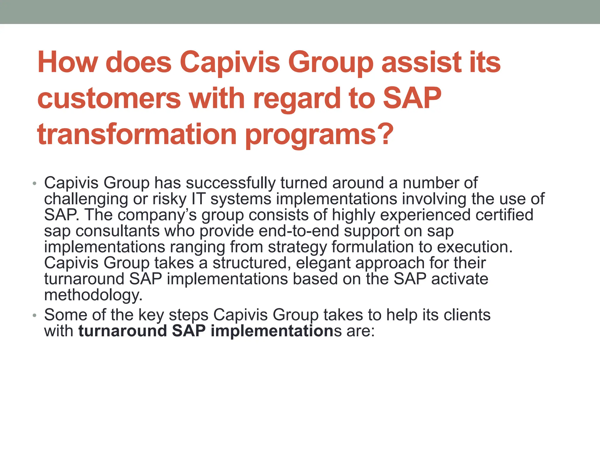 Risk Management Excellence: A Closer Look at SAP Implementation Turnarounds in Charlotte | PPTX ...