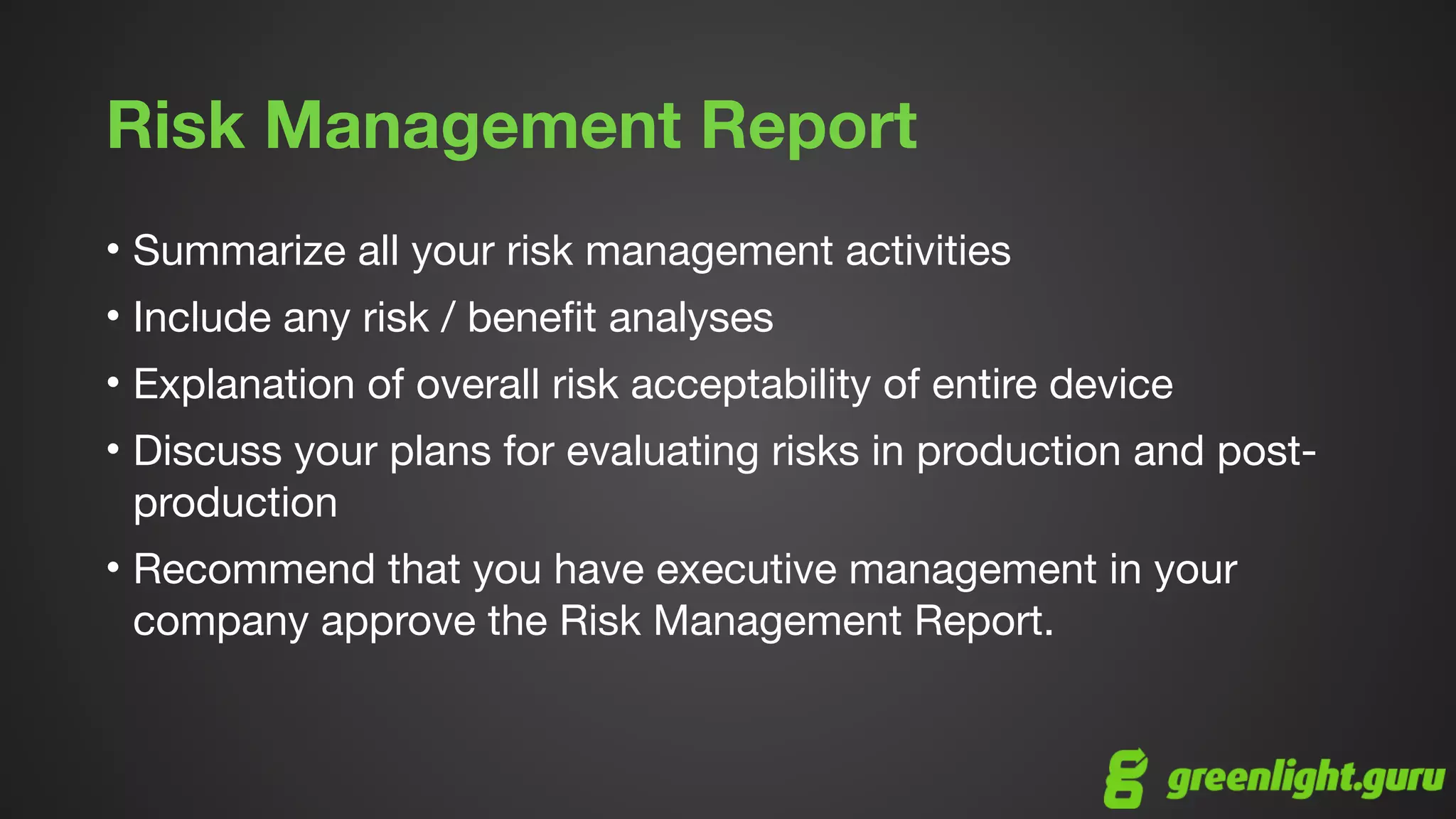 Risk Management for Medical Devices - ISO 14971 Overview | PDF