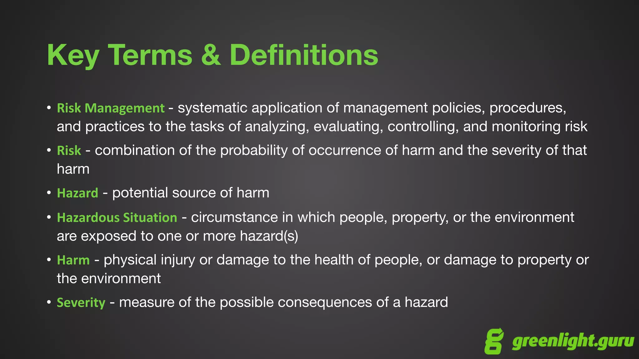 Risk Management for Medical Devices - ISO 14971 Overview | PDF