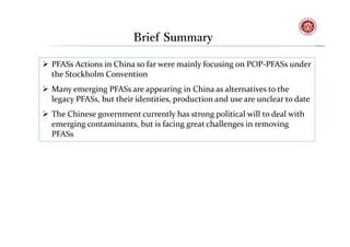 OECD Global Forum on the Environment dedicated to Per- and ...