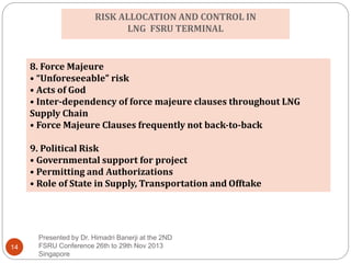 Risk management FSRU himadri banerji | PPT