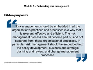 Risk Management Fundamentals | PPT