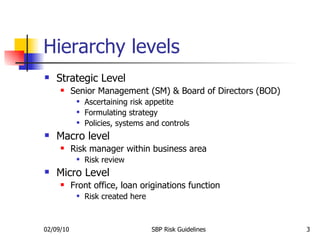 Risk Management Guidelines | PPT