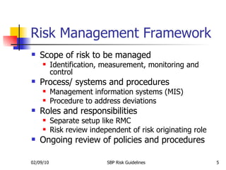 Risk Management Guidelines | PPT