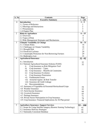 Risk management in agriculture | PDF