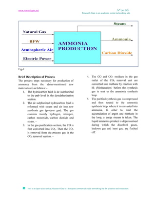 Risk management in ammonia urea plants | PDF