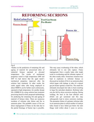 Risk management in ammonia urea plants | PDF
