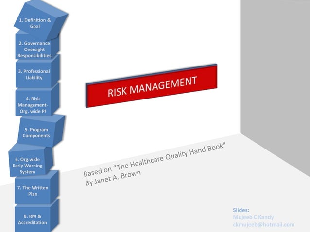 Risk management in healthcare | PPTX | Healthcare Industry | Industries
