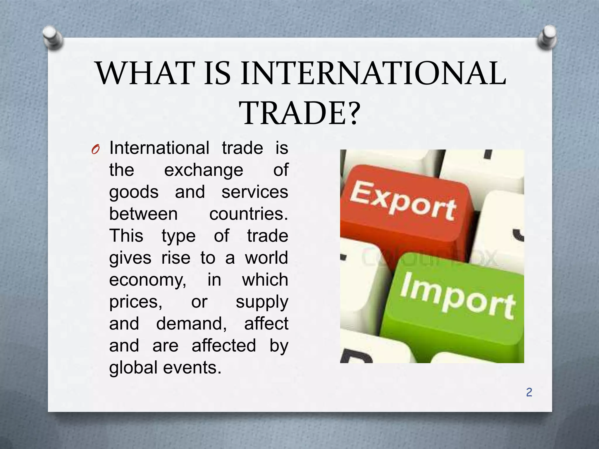 Risk management in international trade ppt | PPTX