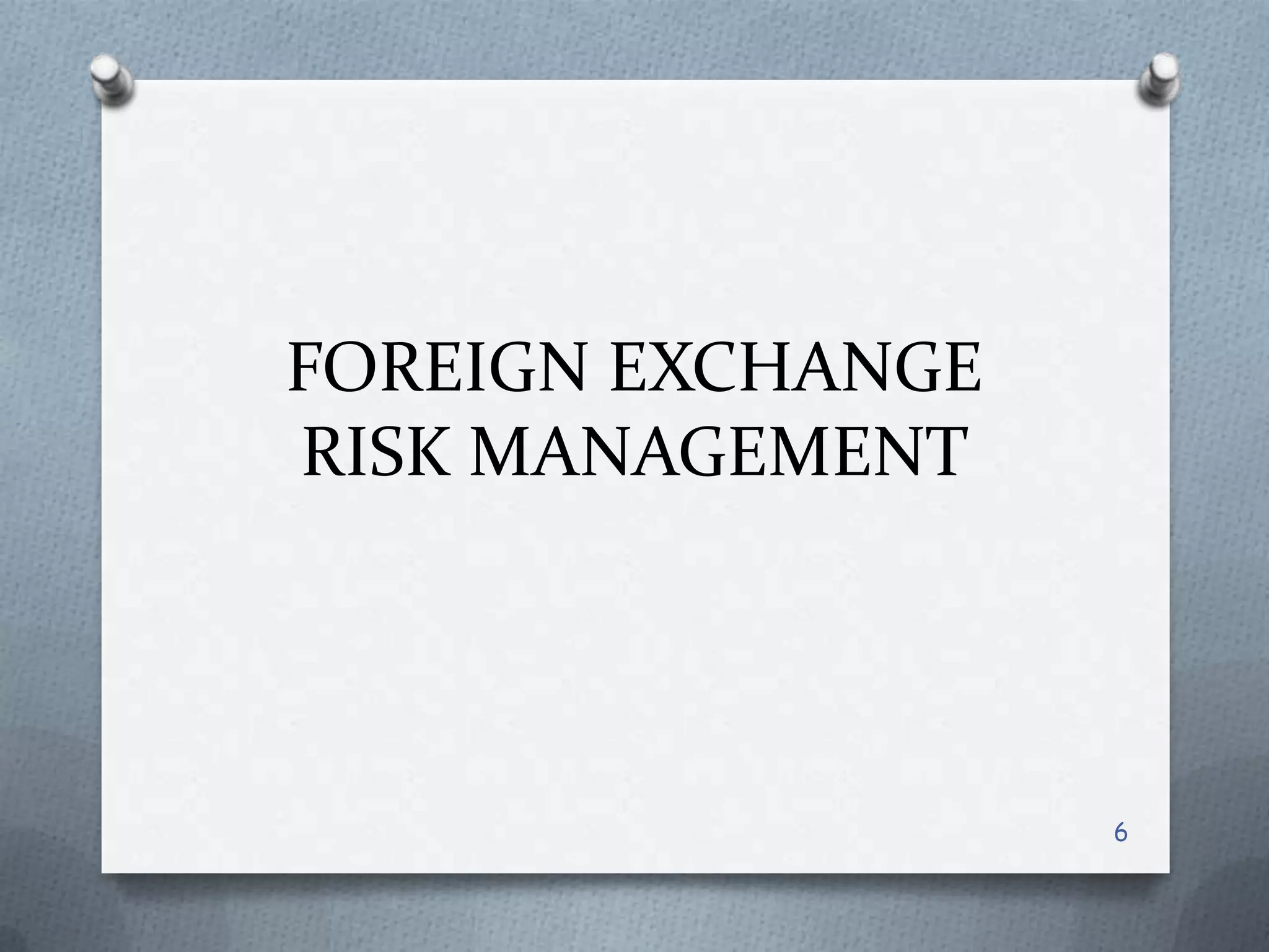 Risk management in international trade ppt | PPTX