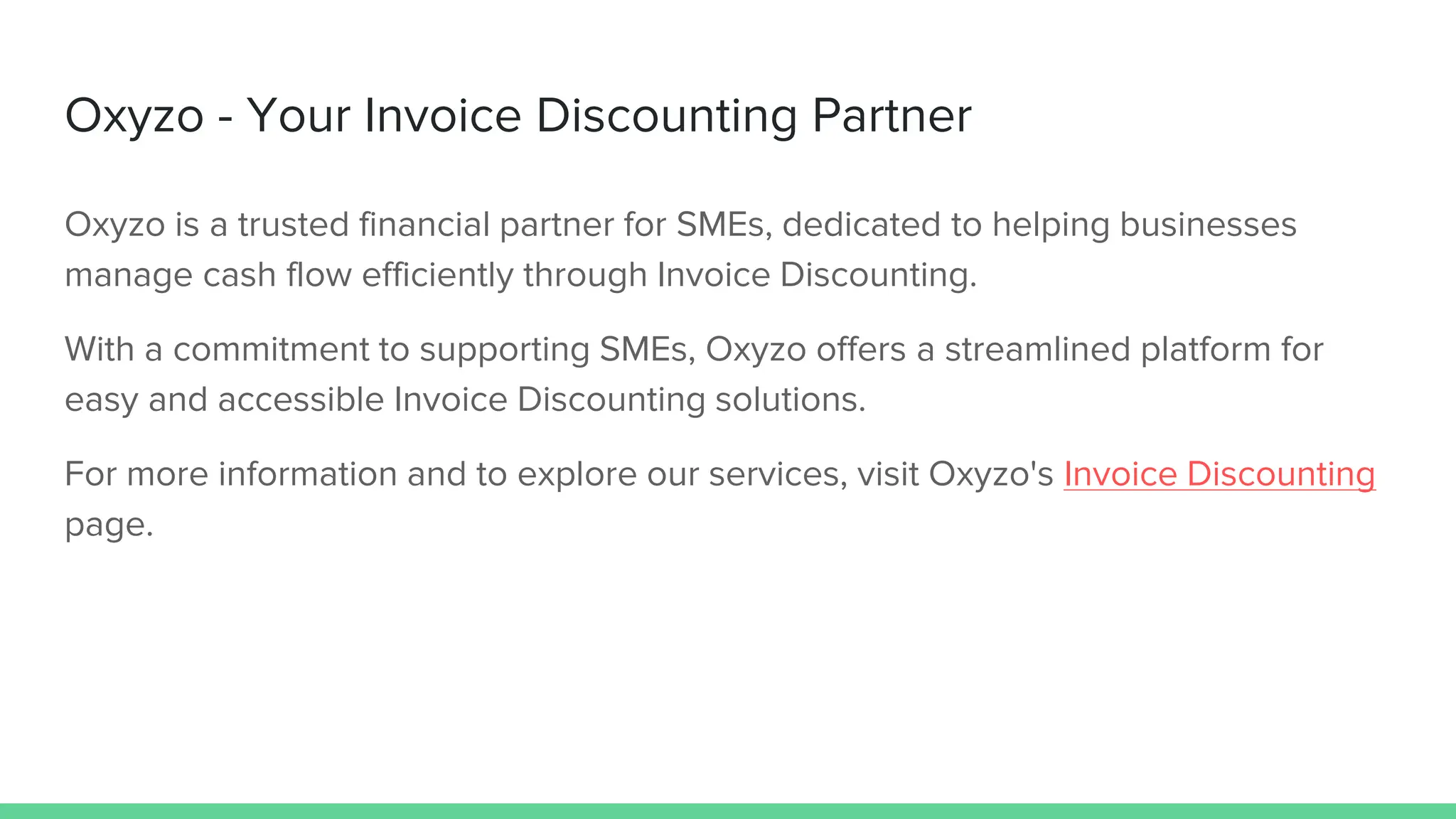 Mitigating Risks in Invoice Discounting: Strategies for SME Financial ...