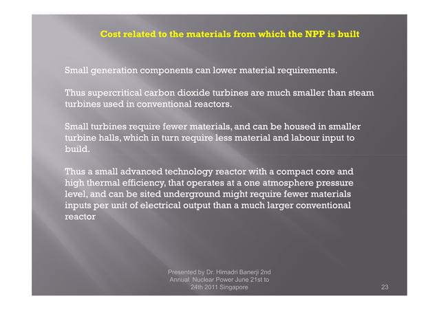 Risk management in nuclear projects and strategy of small reactors ...