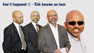 Risk management in simple terms with some humor | PPTX