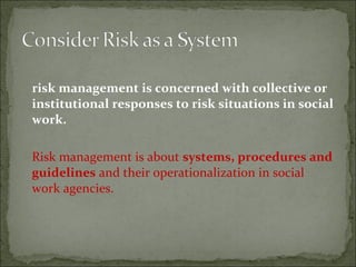 Risk Assessment and Social Work | PPT