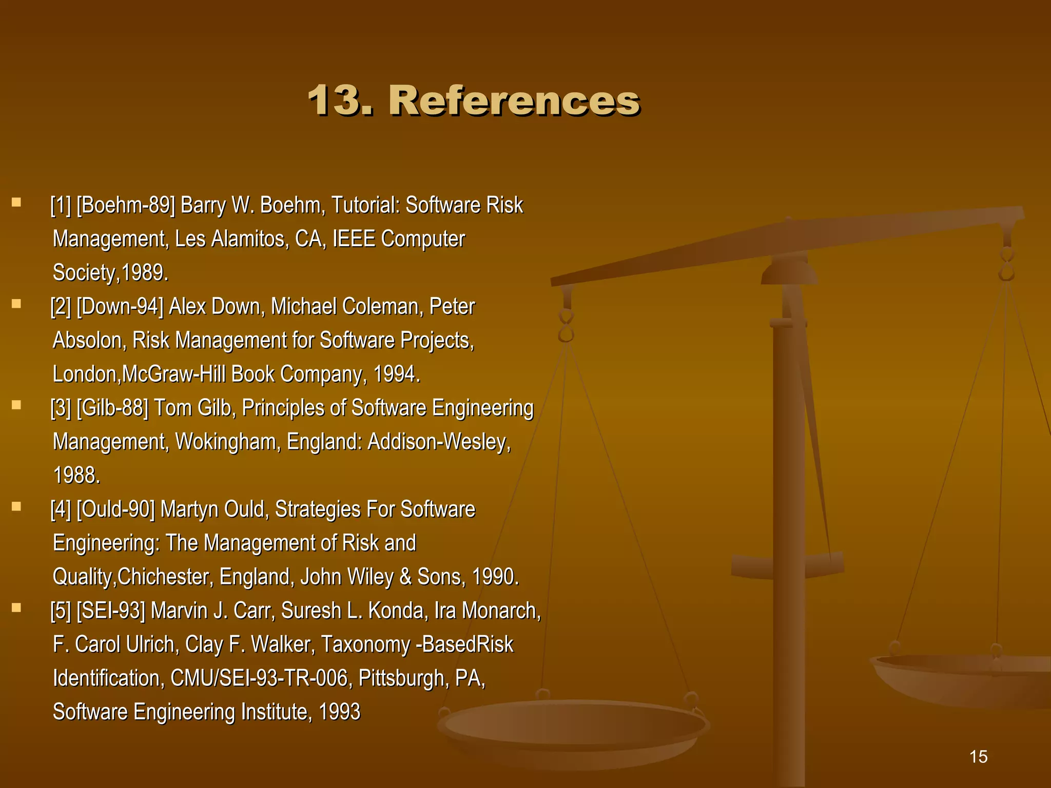 Risk management in software engineering | PPT