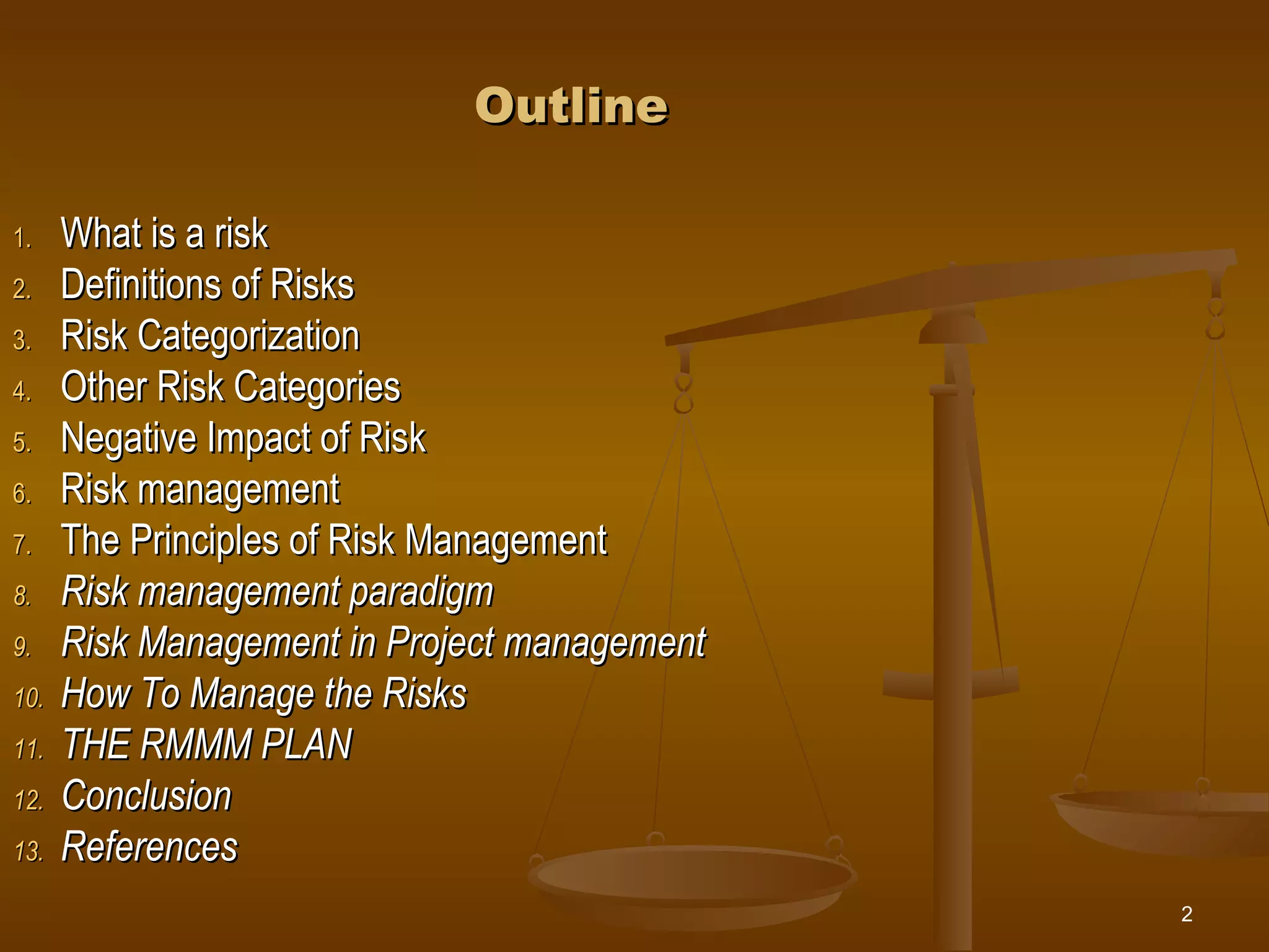Risk management in software engineering | PPT