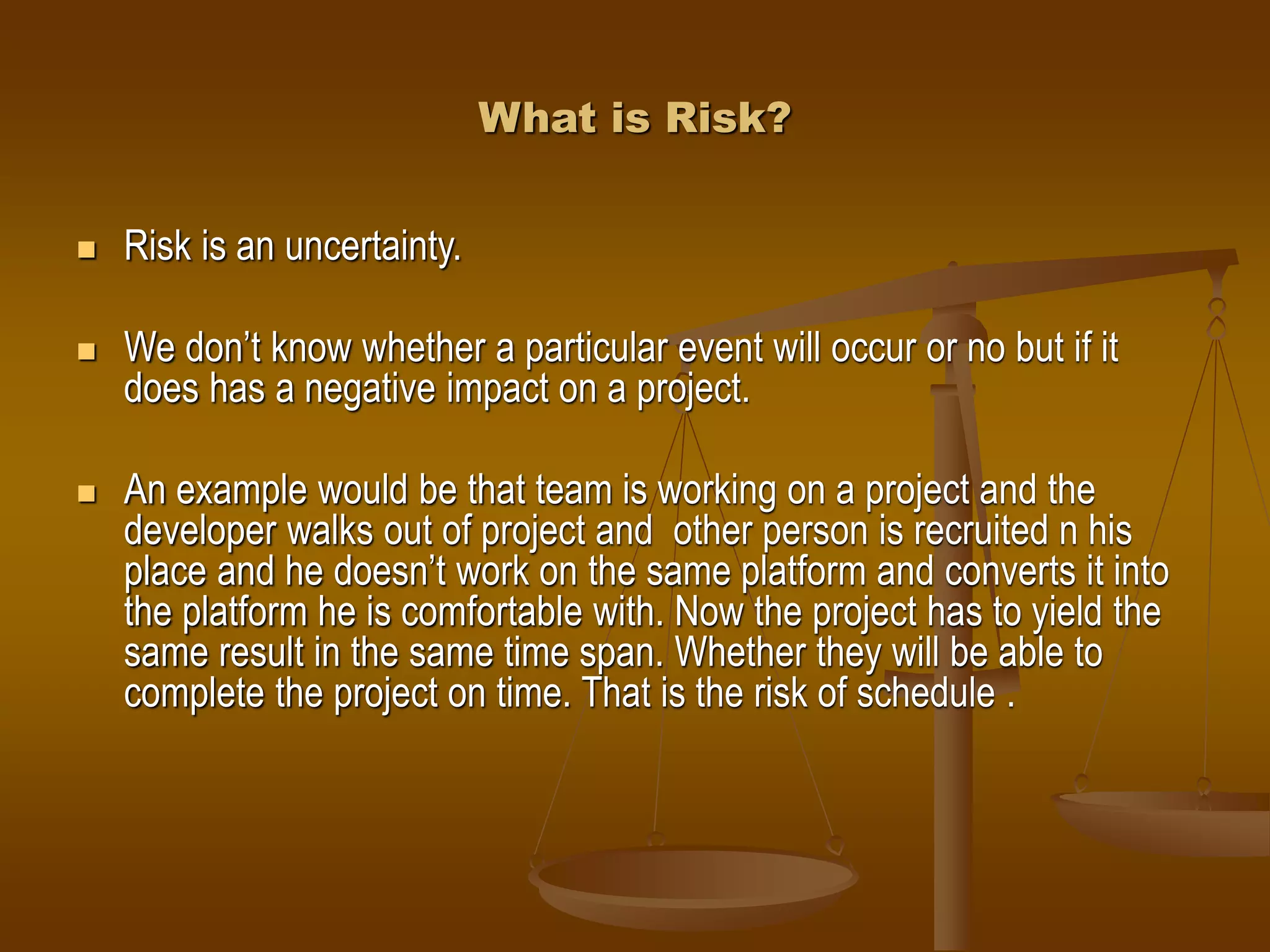 RISK MANAGEMENT IN SOFTWARE ENGINEERING.ppt