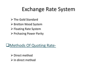 Risk management in foreign exchange | PPTX | Stocks and Bonds ...