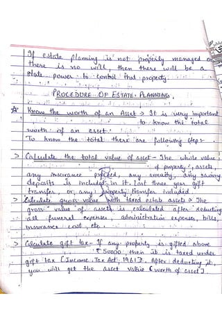 Risk management and insurance | B.COM SEM-6TH | Hand written Notes | by ...
