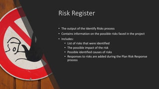 Risk Management Knowledge Area | PPT