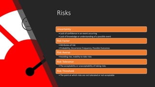 Risk Management Knowledge Area | PPT