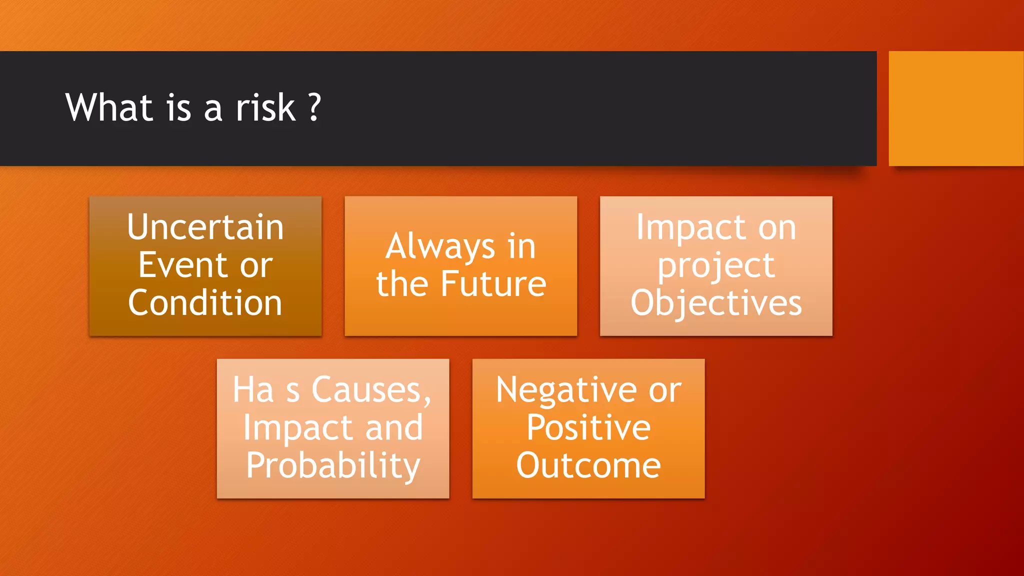 Risk Management | PPTX