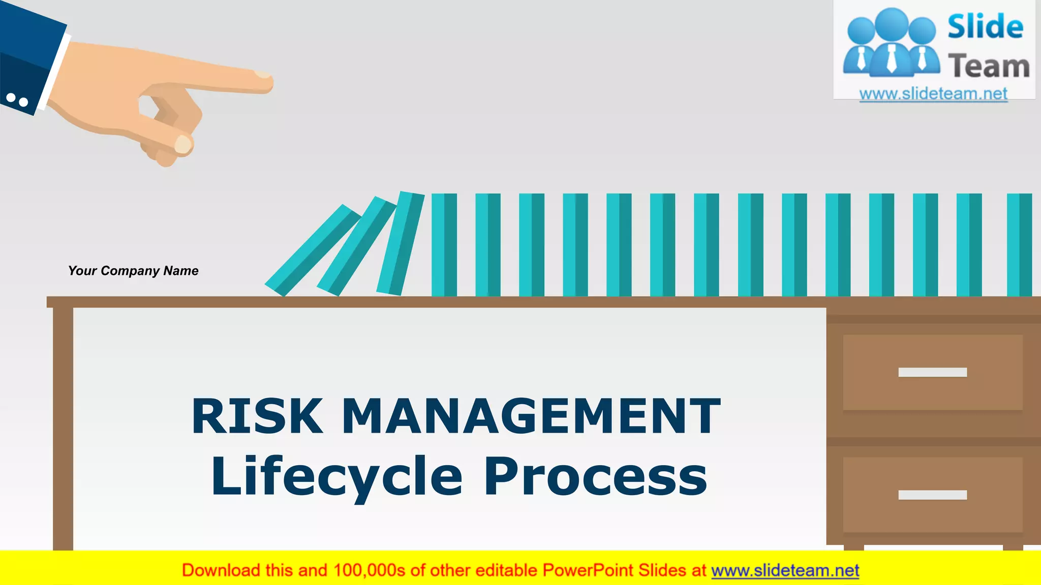 Risk Management Lifecycle Process PowerPoint Presentation Slides | PPT