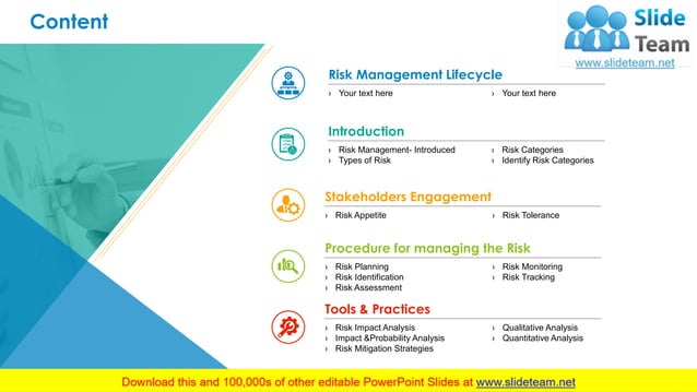 Risk Management module PowerPoint Presentation Slides | PDF