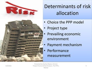 Risk management of a ppp programme | PPTX