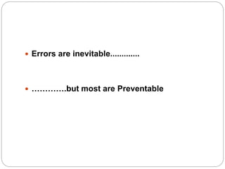 Healthcare Risk management overview | PPTX