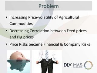 Risk management in pig farming via futures and hedging | PPT