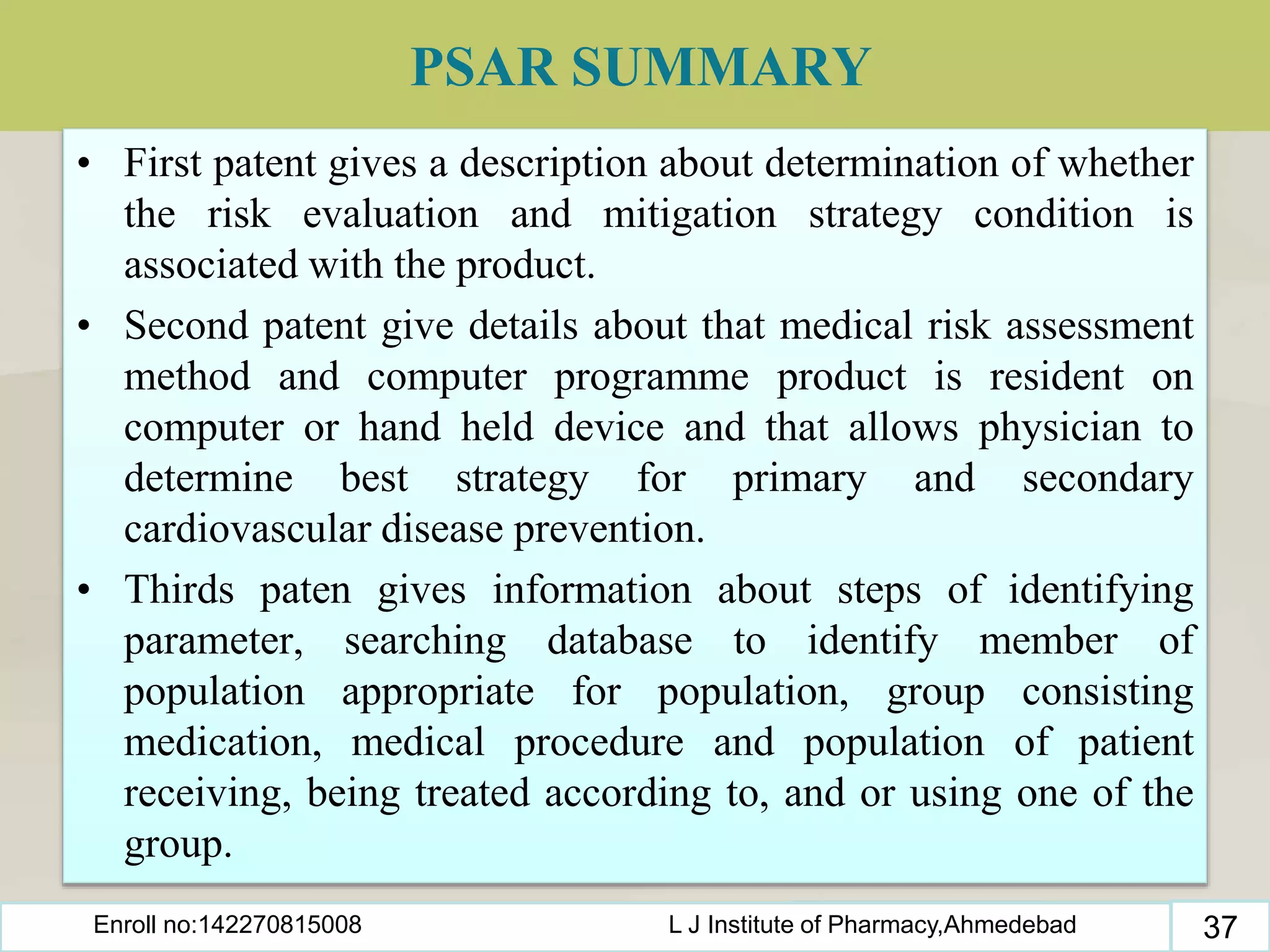 Risk management plan | PPTX