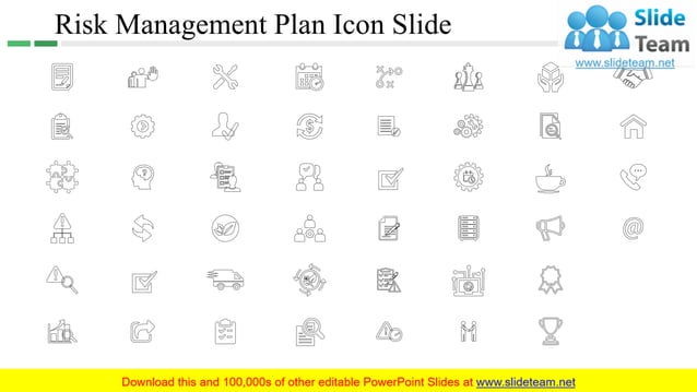 Risk Management Plan PowerPoint Presentation Slides | PDF