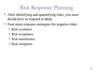 Risk Management | PPT | Business | Business and Finance